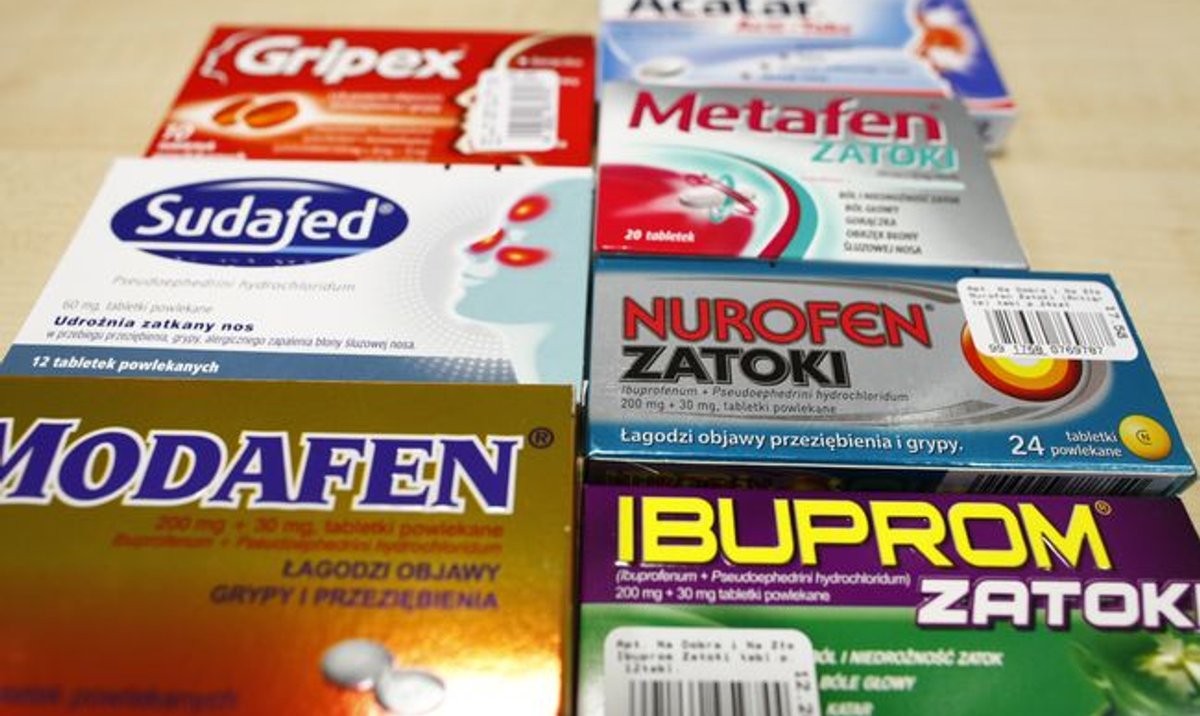 Pseudofedryna - ostrzeżenie przed składnikiem popularnych leków - rp.pl