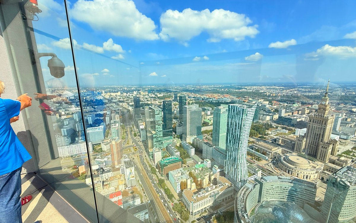 Highline Warsaw otwarte. Zwiedziliśmy taras na Varso Tower. Zupełnie nowa perspektywa stolicy ...