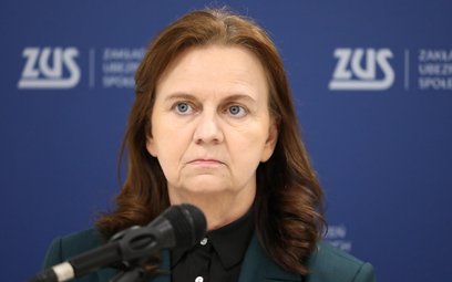 Prezes ZUS, Gertruda Uścińska: Przy wysokiej inflacji znajduję dla ...