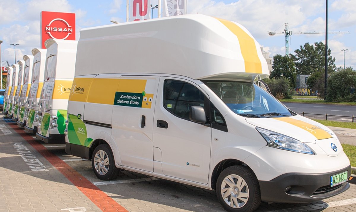 InPost o ponad połowę powiększył flotę elektrycznych dostawczaków - rp.pl