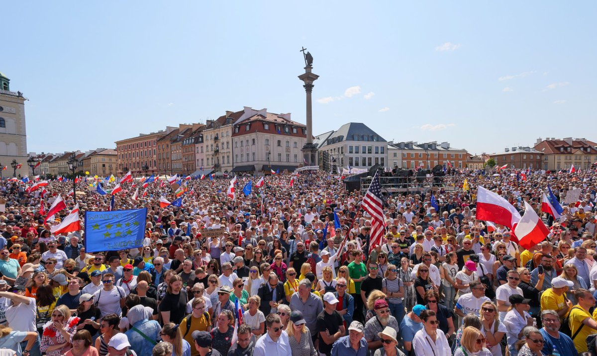 Ile osób było na marszu 4 czerwca w Warszawie? Organizatorzy podają ...