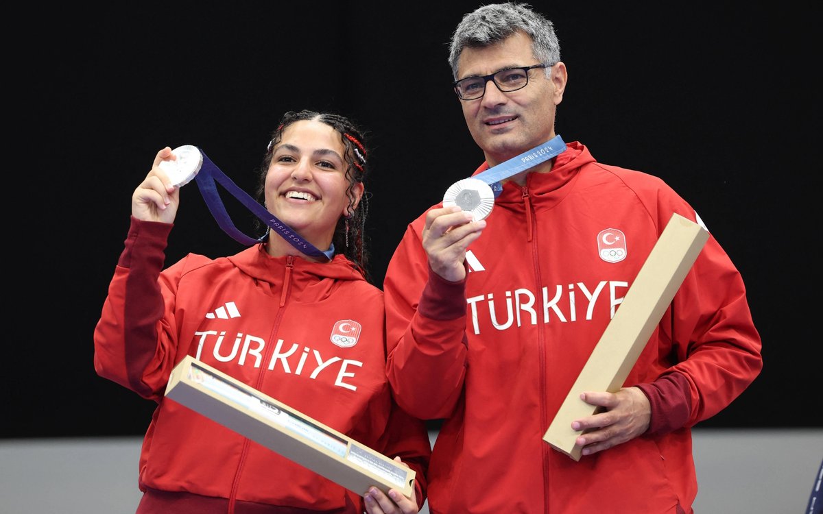Świat "przeoczył" olimpijską medalistkę - partnerkę strzelca Yusufa ...