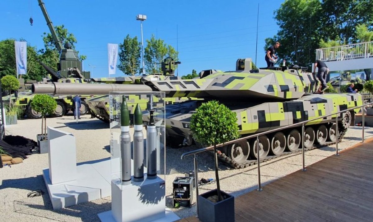 Premiera nowego niemieckiego czołgu Rheinmetall KF51 Panther - rp.pl