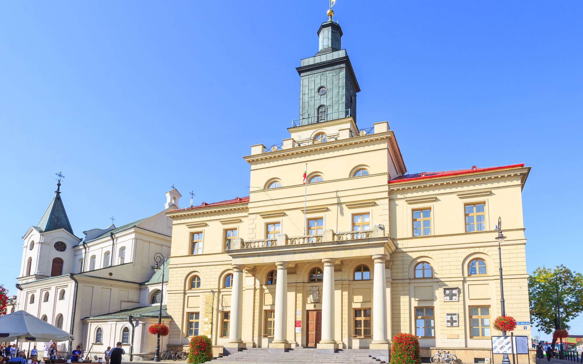 Lublin odpowiada na decyzję Zełenskiego w sprawie UPA. Flaga Ukrainy ...