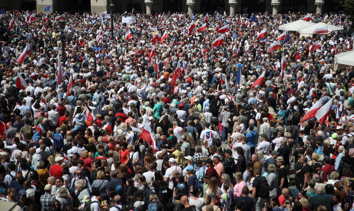 Nie tylko Warszawa. Protesty także w innych miejscach w kraju - rp.pl