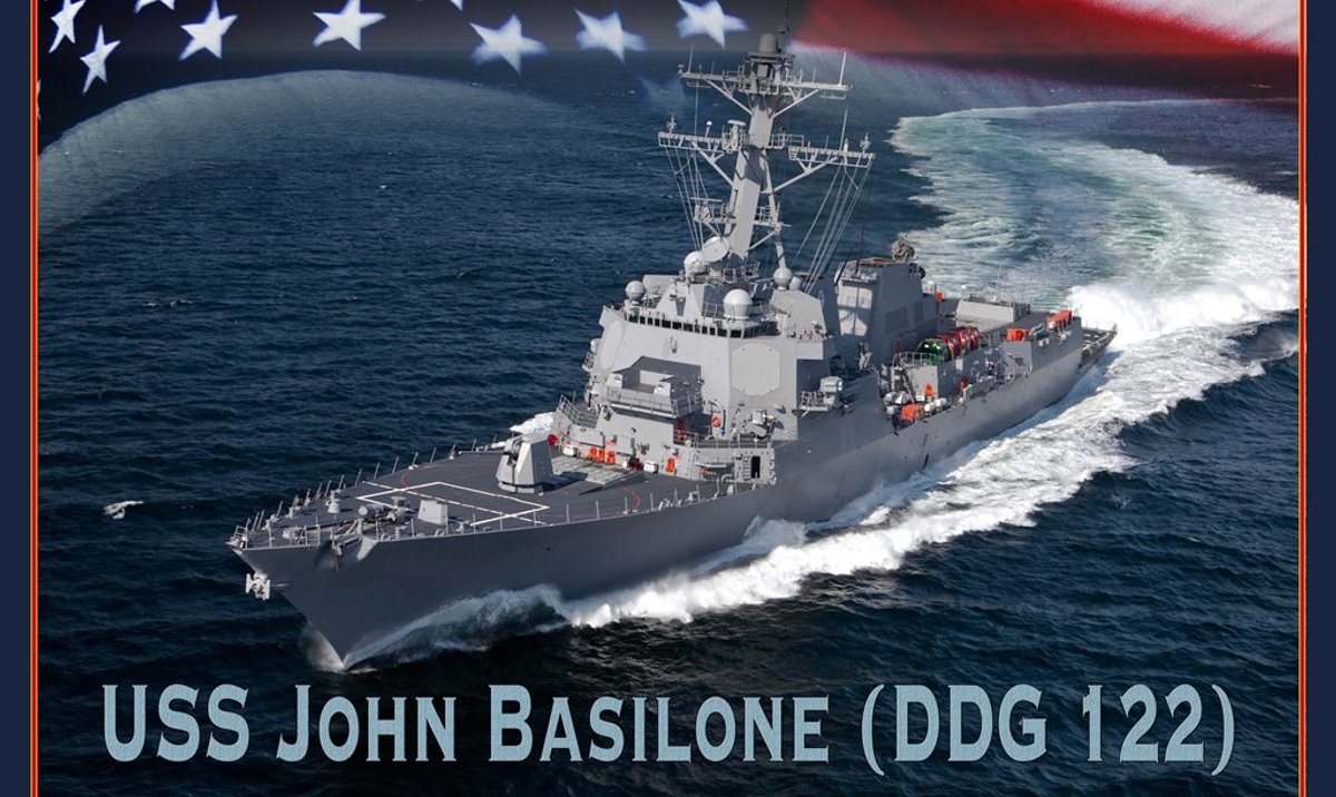 Położenie stępki pod niszczyciel USS John Basilone - rp.pl