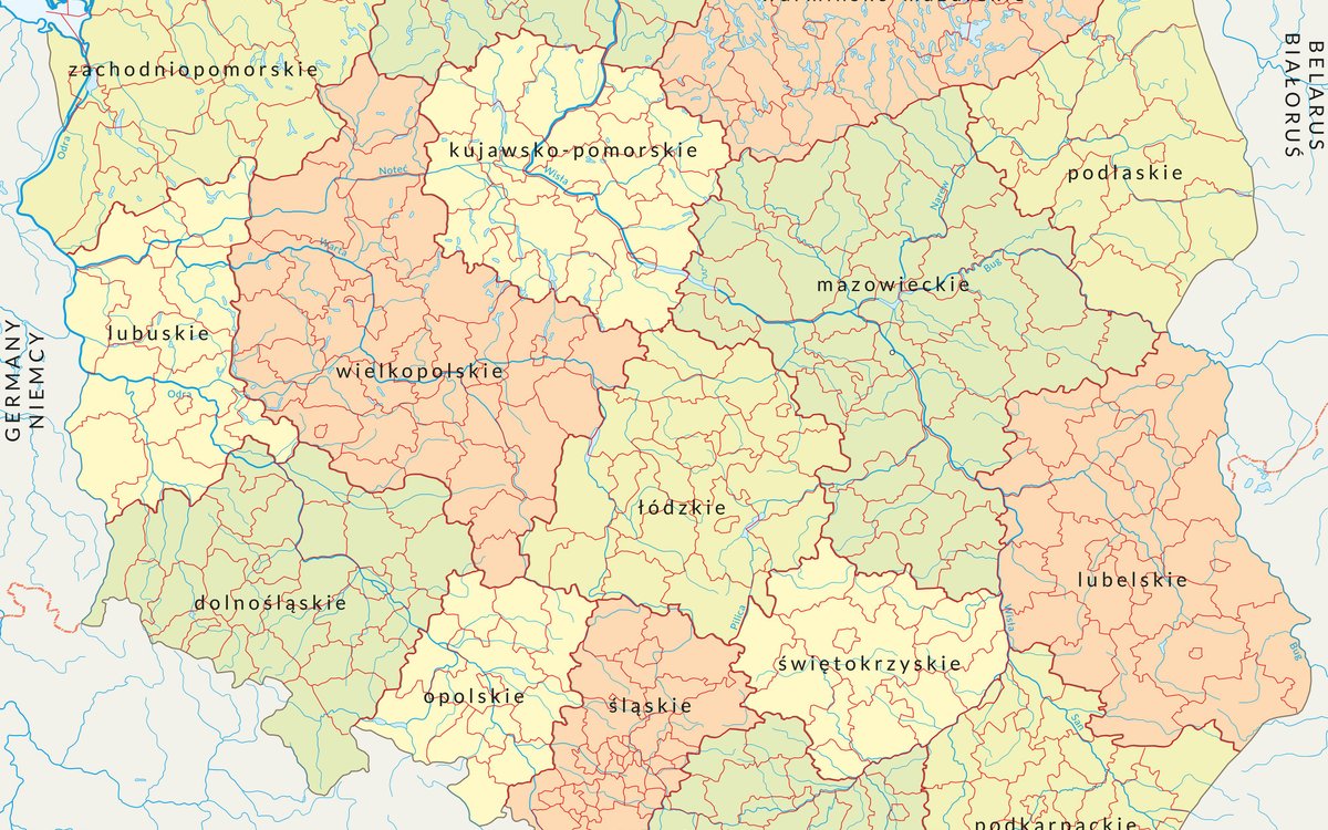 Jak wygląda podział administracyjny Polski? - rp.pl
