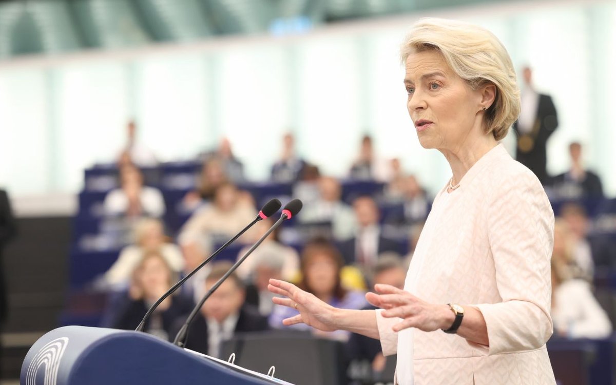Ursula von der Leyen przewodniczącą Komisji Europejskiej. Europarlament ...