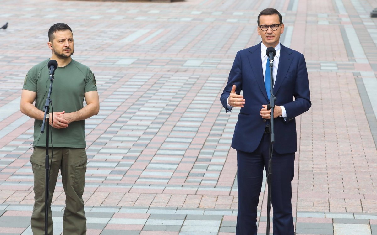 Zełenski: Polska była z nami jeszcze zanim rozpoczęła się wojna - rp.pl