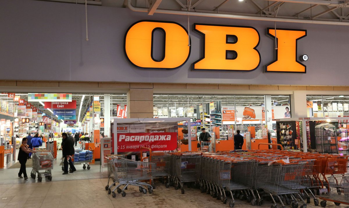 OBI znów działa w Rosji, ale teraz jest kazachskie. Kupili sieć za ...