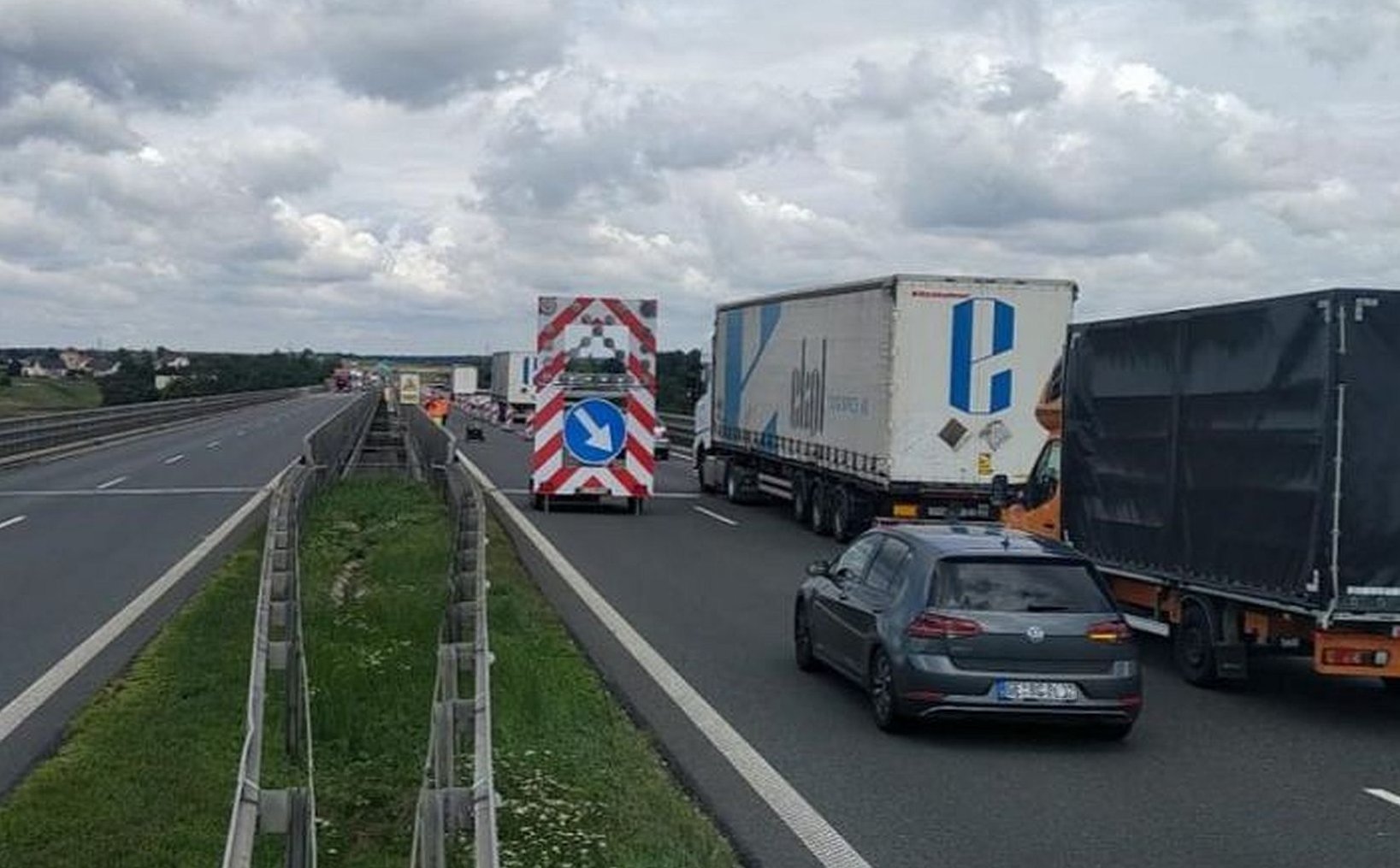 Z południa nad morze w korkach. Rozpoczął się remont na autostradzie A1 - rp.pl