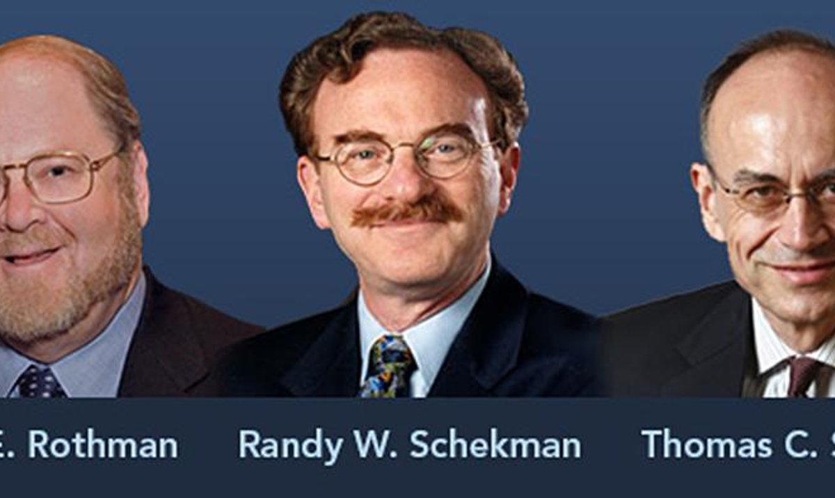 James E. Rothman, Randy W. Schekman,Thomas C. Suedhof z Noblem - rp.pl