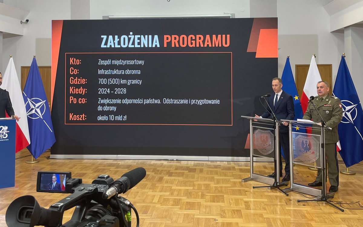 "Tarcza Wschód" - strategiczny projekt militarny. MON prezentuje ...
