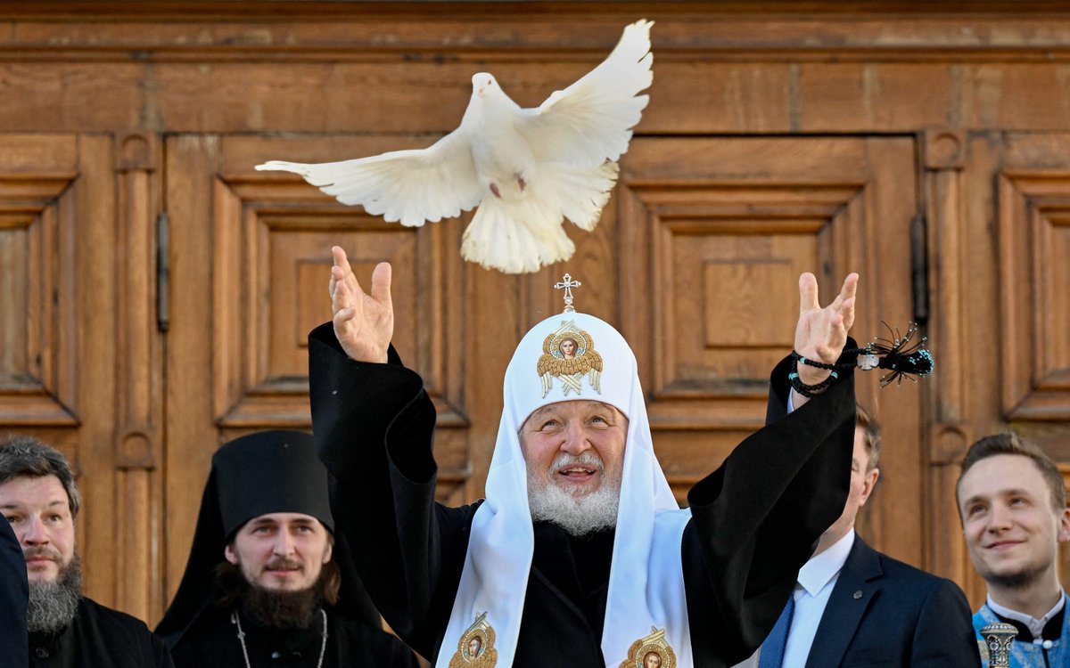 Patriarcha Cyryl I twierdzi, że „specjalna operacja wojskowa” to ...