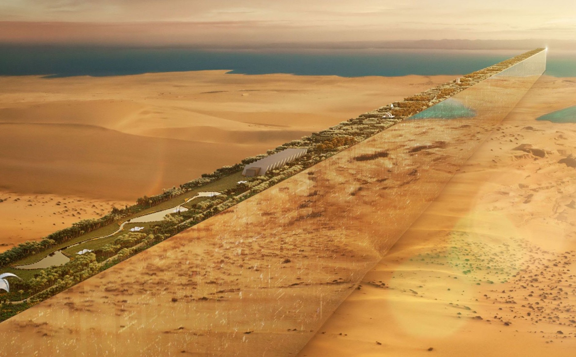 Projekt Neom pochłonął już 50 miliardów dolarów. Na pustyni rośnie miasto przyszłości - rp.pl