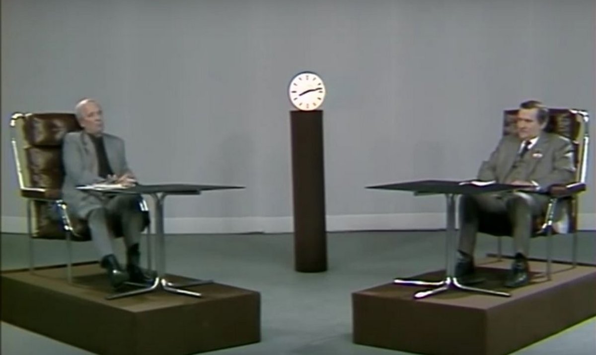 Jak Lech Wałęsa wygrał debatę z Alfredem Miodowiczem - rp.pl