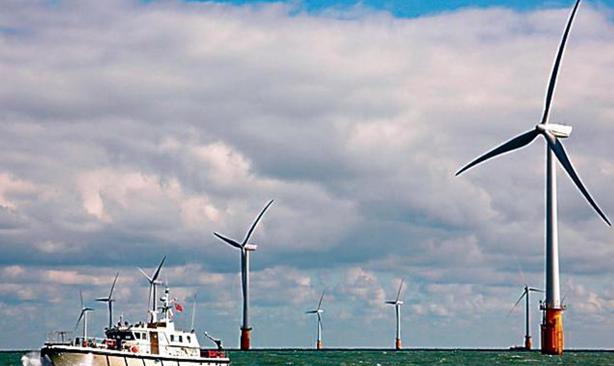 Największa elektrownia wiatrowa na świecie u wybrzeży WB - rp.pl Największa elektrownia wiatrowa na świecie u wybrzeży WB - rp.pl