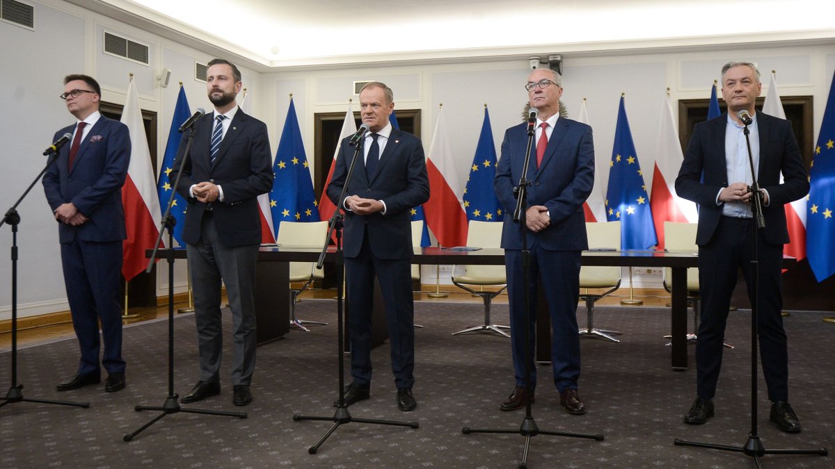 Umowa koalicyjna podpisana. Liderzy KO, Trzeciej Drogi i Lewicy zawarli porozumienie - rp.pl