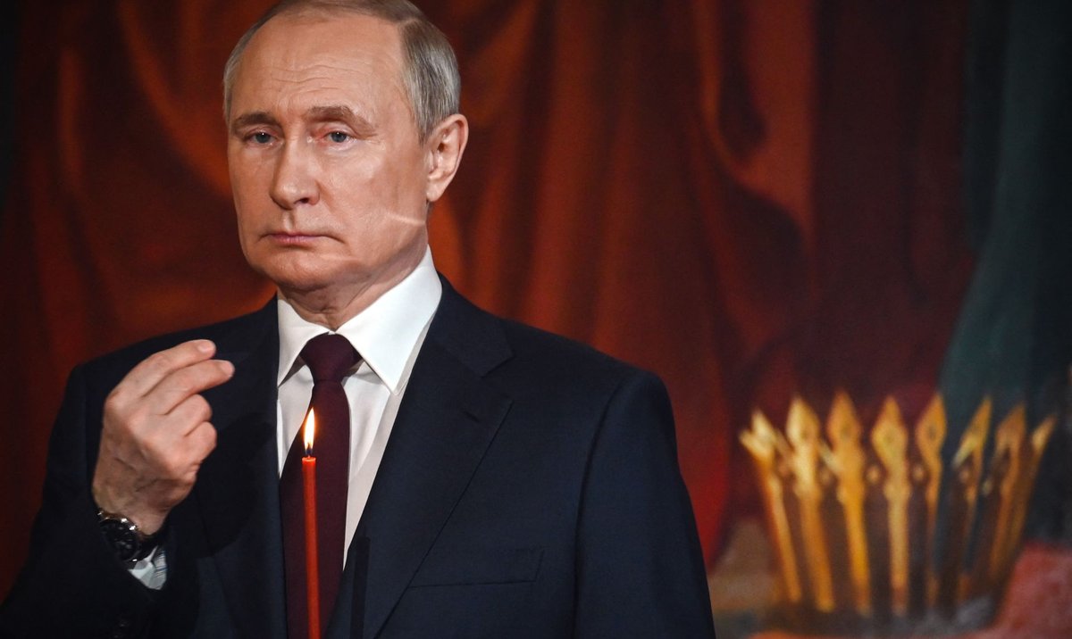 Wojna Rosji z Ukrainą. Władimir Putin dostał życzenia urodzinowe od ...