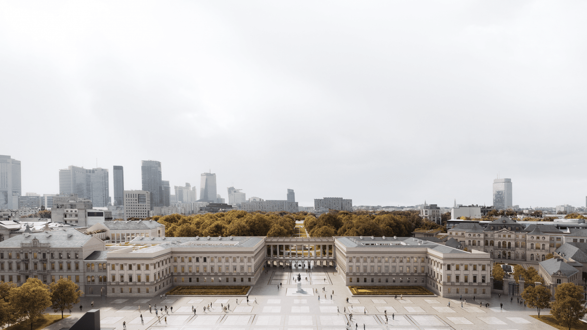 Kiedy zostanie odbudowany Pałac Saski? Już kilka miesięcy trwa ...