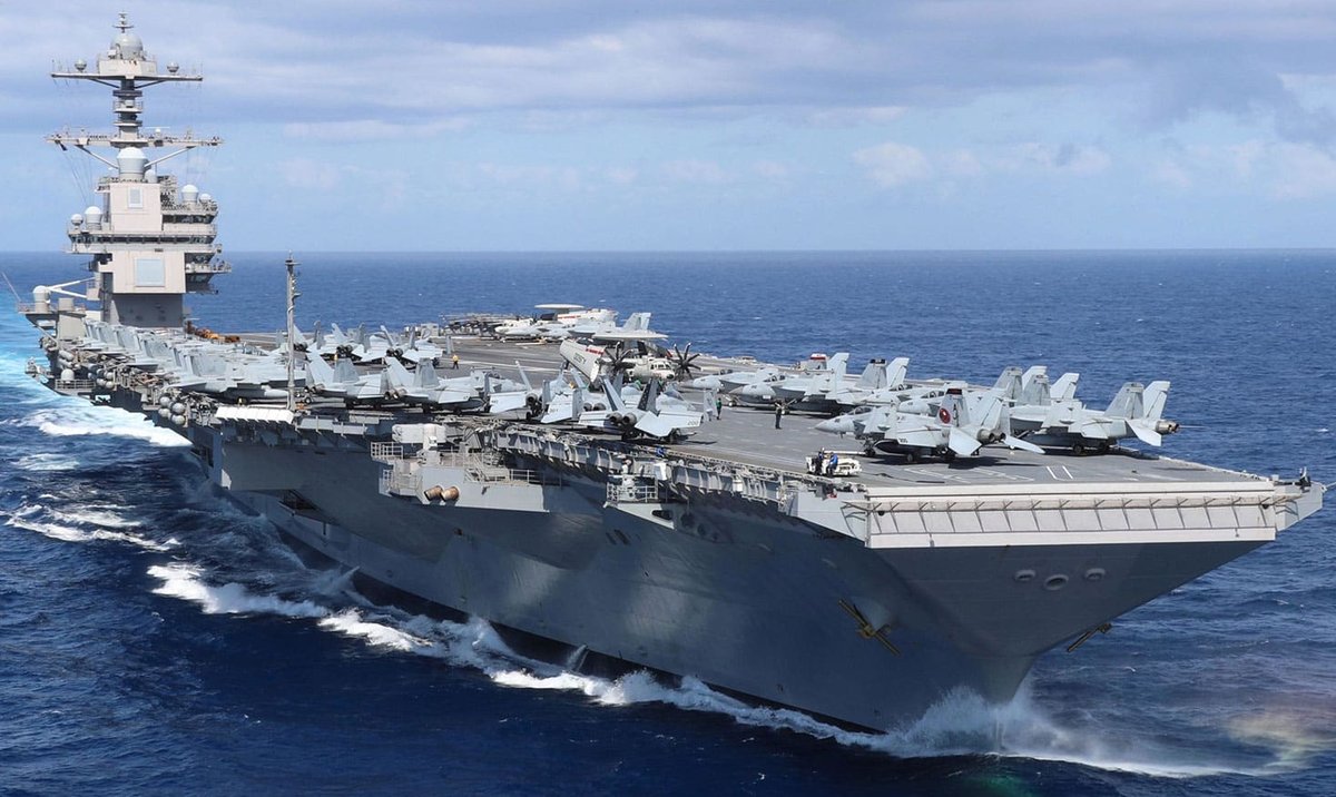 Lotniskowiec USS Gerald R. Ford rozpoczął pierwszy rejs operacyjny - rp.pl