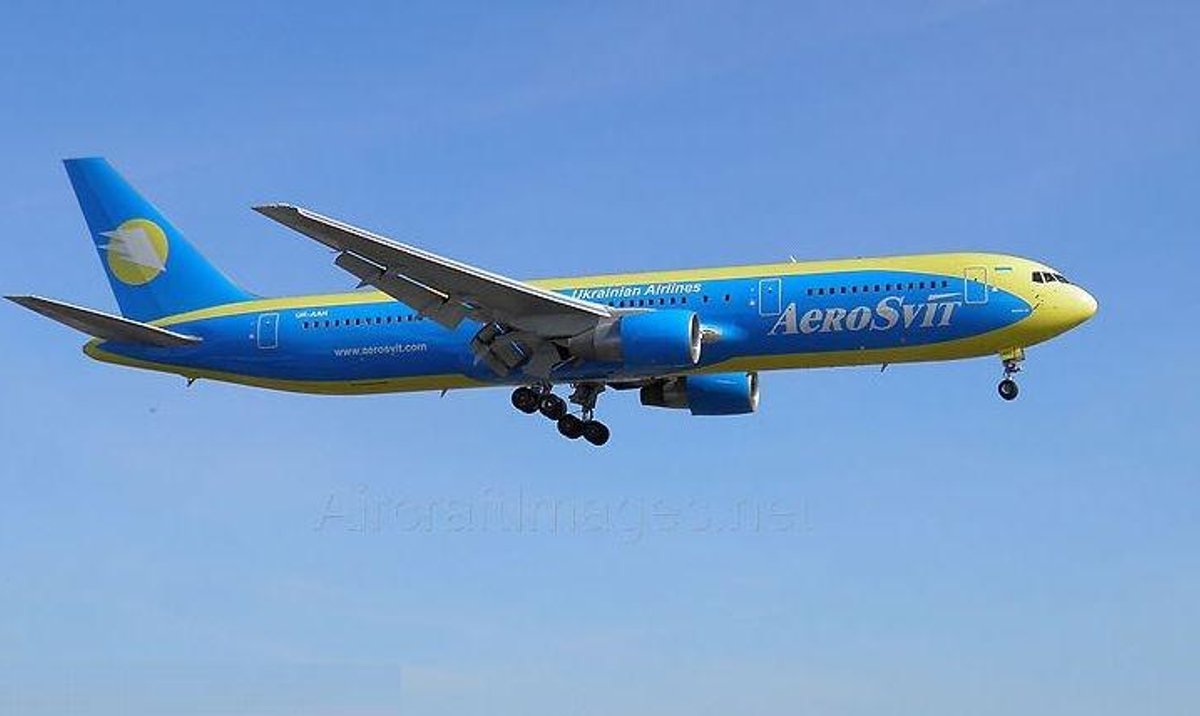 Aerosvit ląduje w Ukraine Intenational - rp.pl