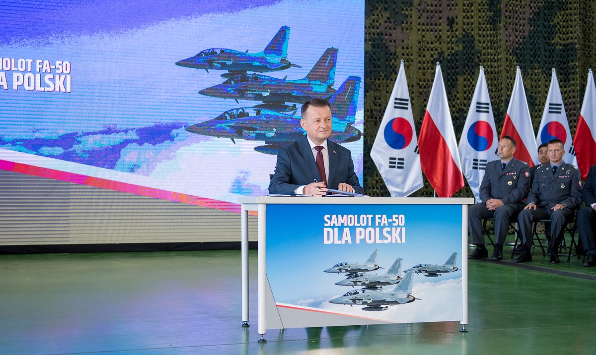 Polska zakupiła samoloty KAI FA-50 Golden Eagle - rp.pl
