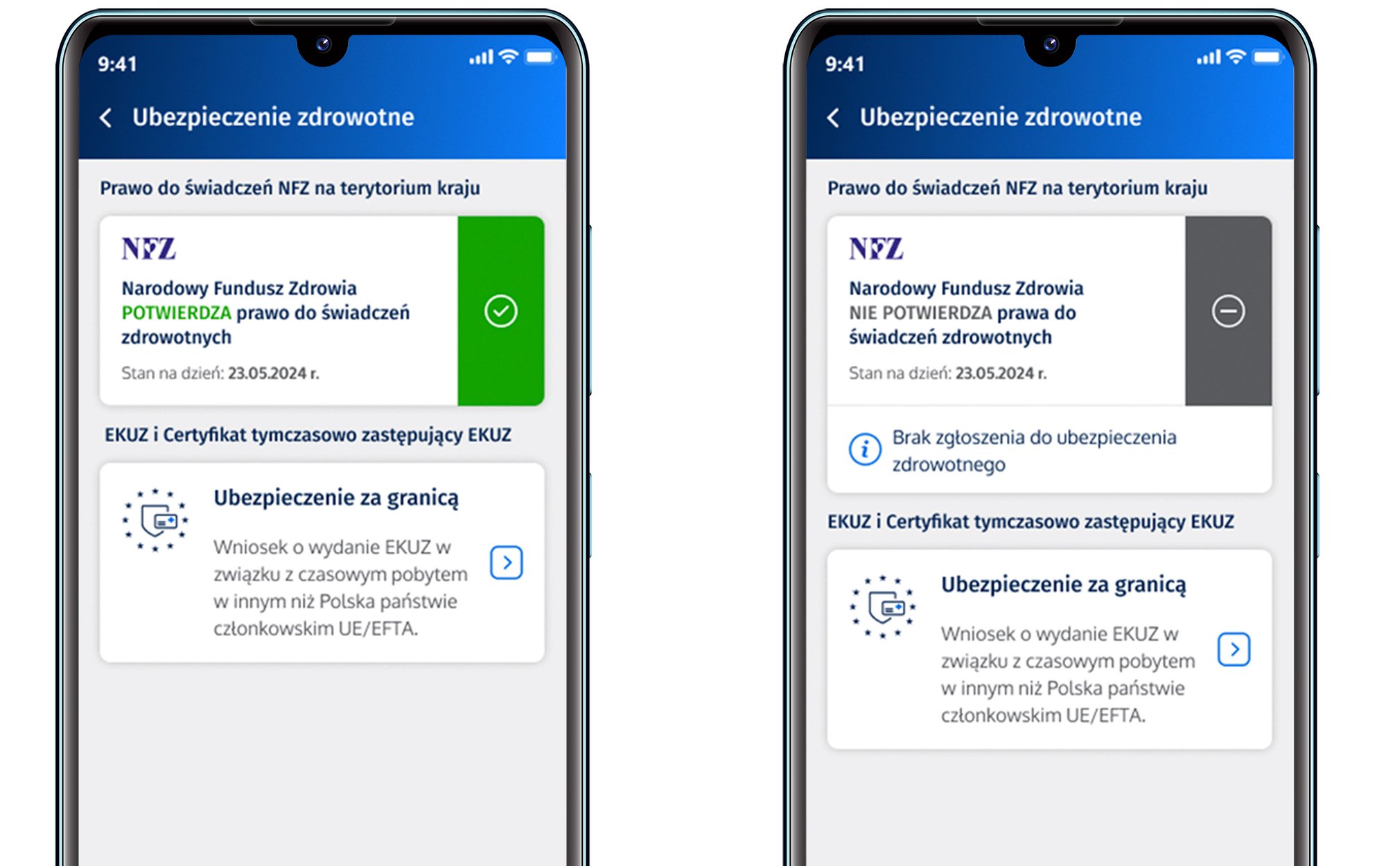 Internetowe Konto Pacjenta z nową funkcją: potwierdzenie ubezpieczenia ...
