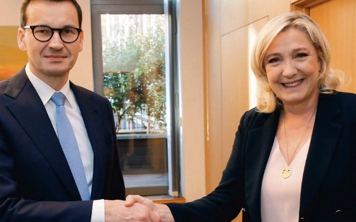 Polska wprowadza Marine Le Pen na salony. Morawiecki był pierwszy - rp.pl