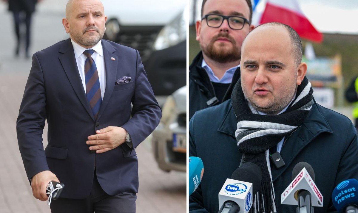 Dariusz Matecki na dachu Sejmu. Kolega z partii: Jest bardzo pracowity ...