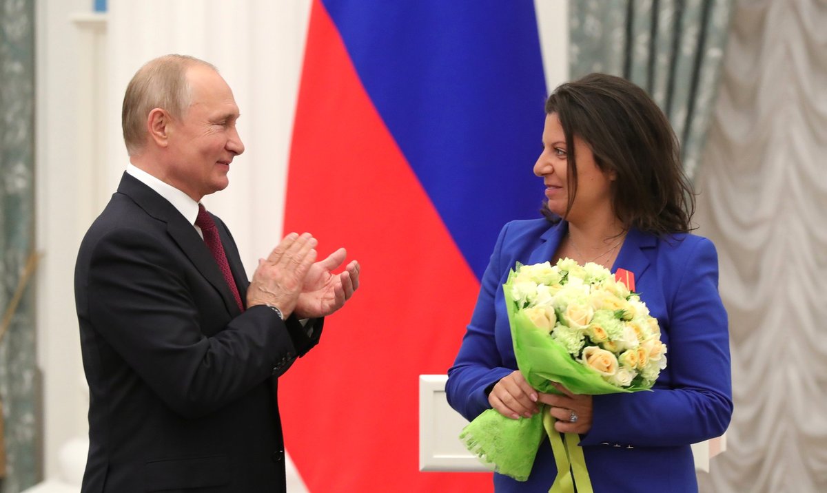 Redaktor naczelna RT Margarita Simonian z zakazem wjazdu do Armenii - rp.pl