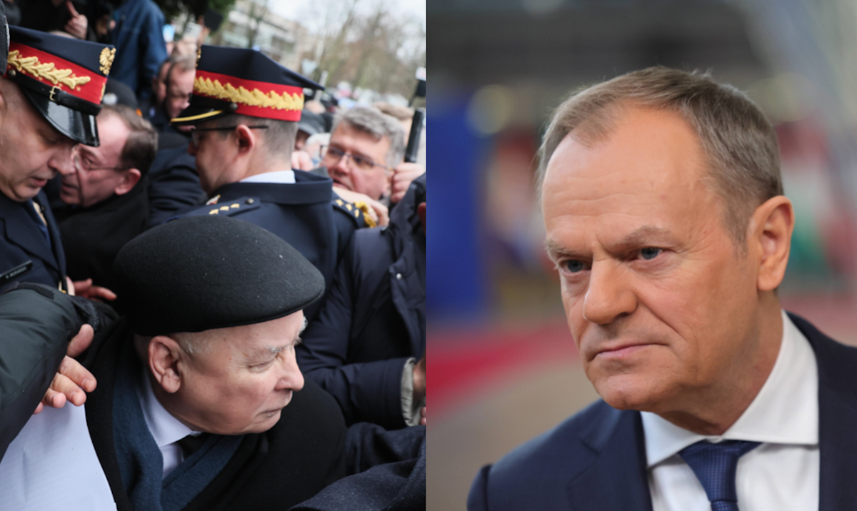 Tusk komentuje słowa Kaczyńskiego o "bandzie złodziei przerażonych Pegasusem" - rp.pl