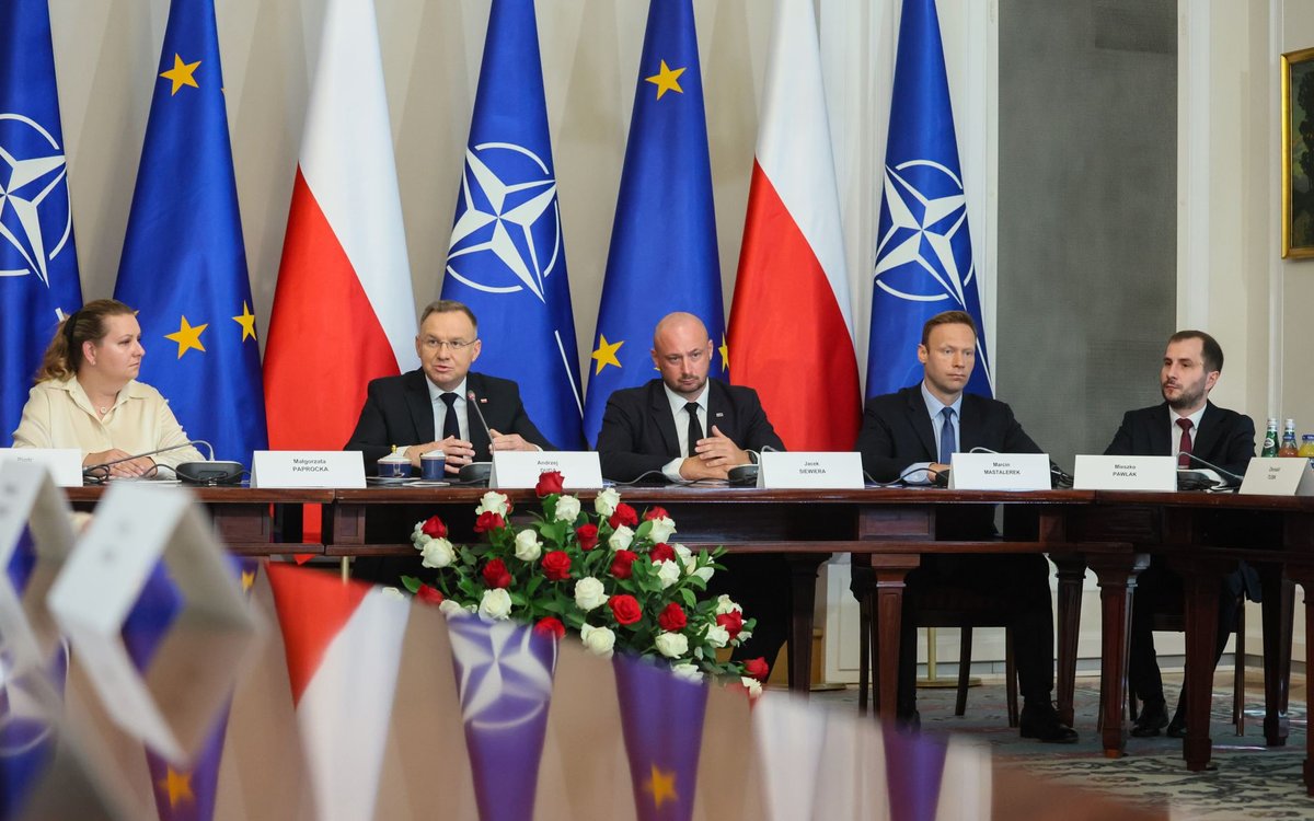 Rada Bezpieczeństwa Narodowego przed szczytem NATO. Co mówił prezydent Duda? - rp.pl