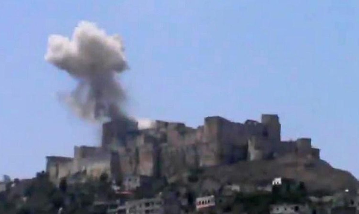 Słynny syryjski zamek zbombardowany - rp.pl