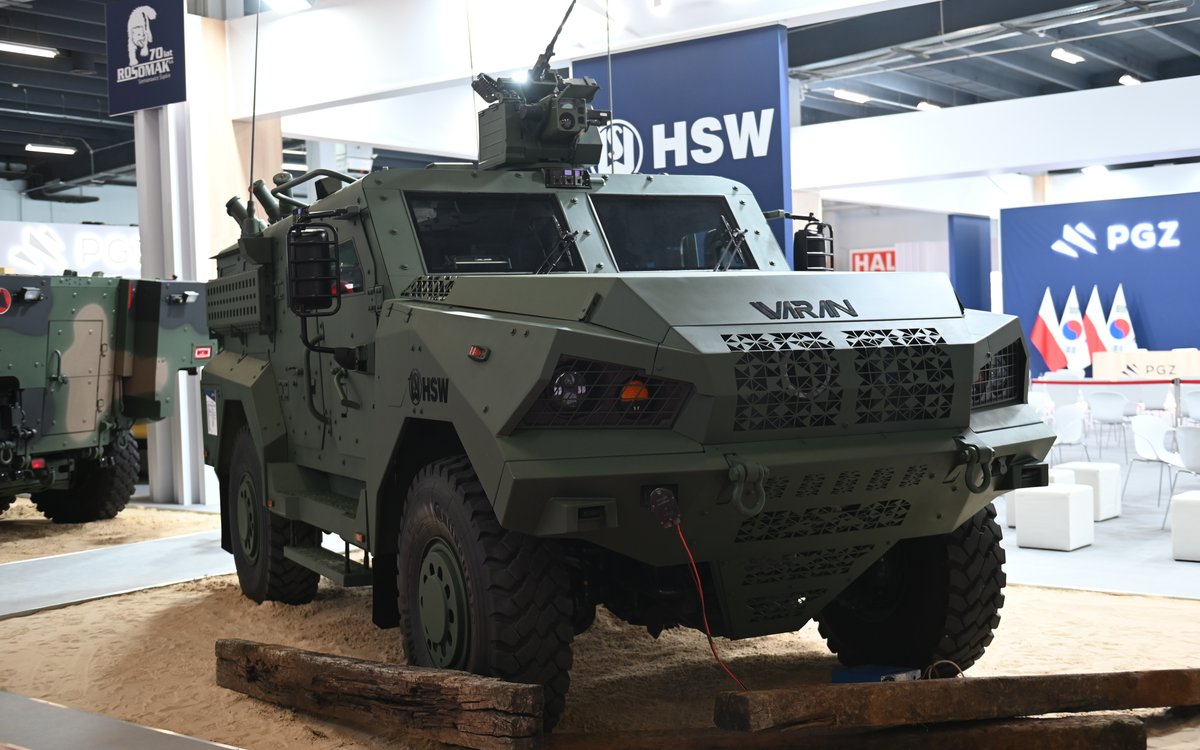 Pancerny Waran z HSW wchodzi na scenę - rp.pl