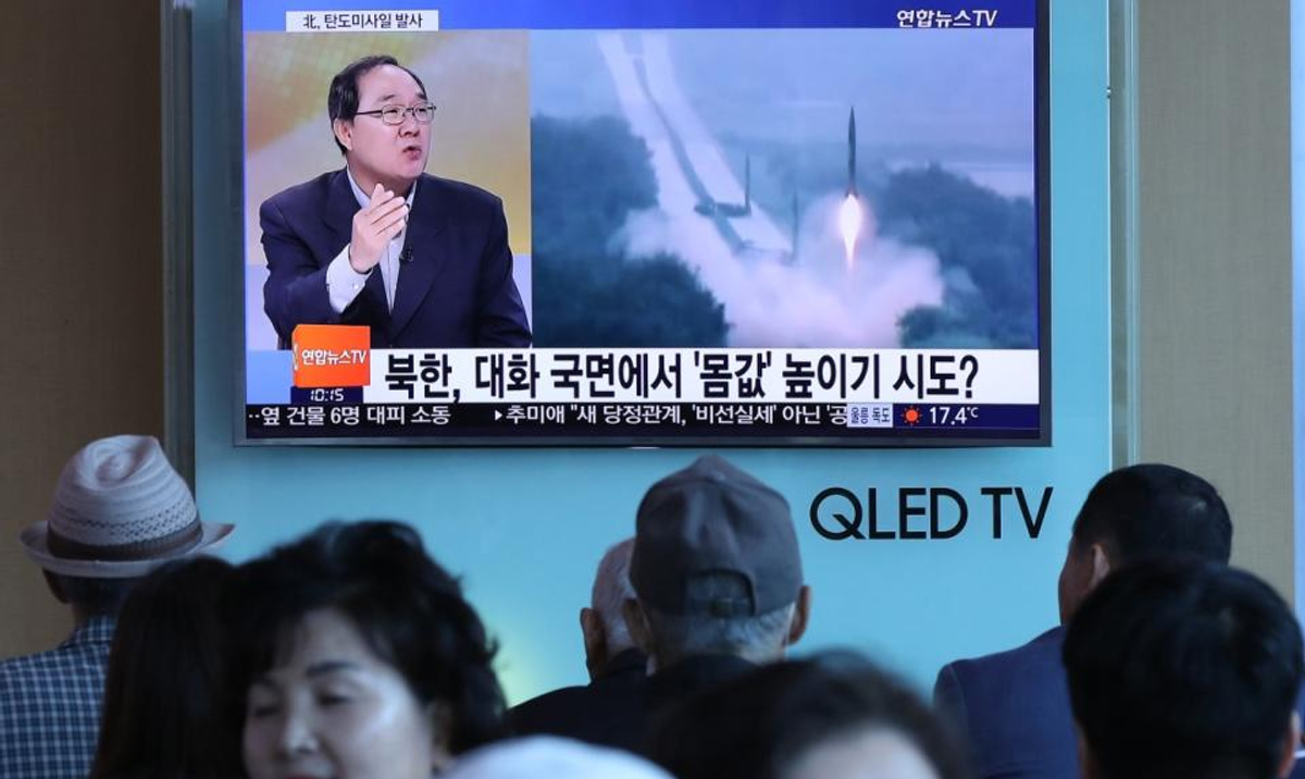 Korea Północna: Kolejny test rakiety balistycznej - wyzwanie dla USA ... Korea Północna: Kolejny test rakiety balistycznej - wyzwanie dla USA ...