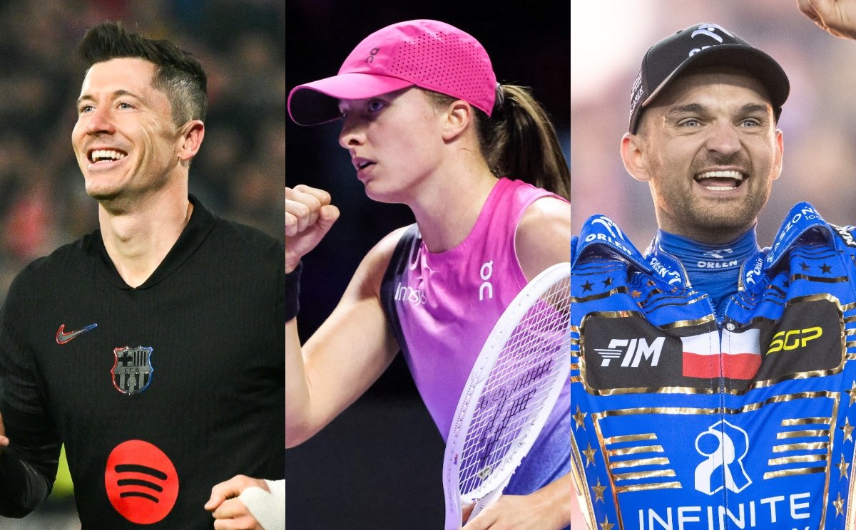Świątek, Zmarzlik, Leon, Lewandowski. Kto zostanie sportowcem roku 2024 ...