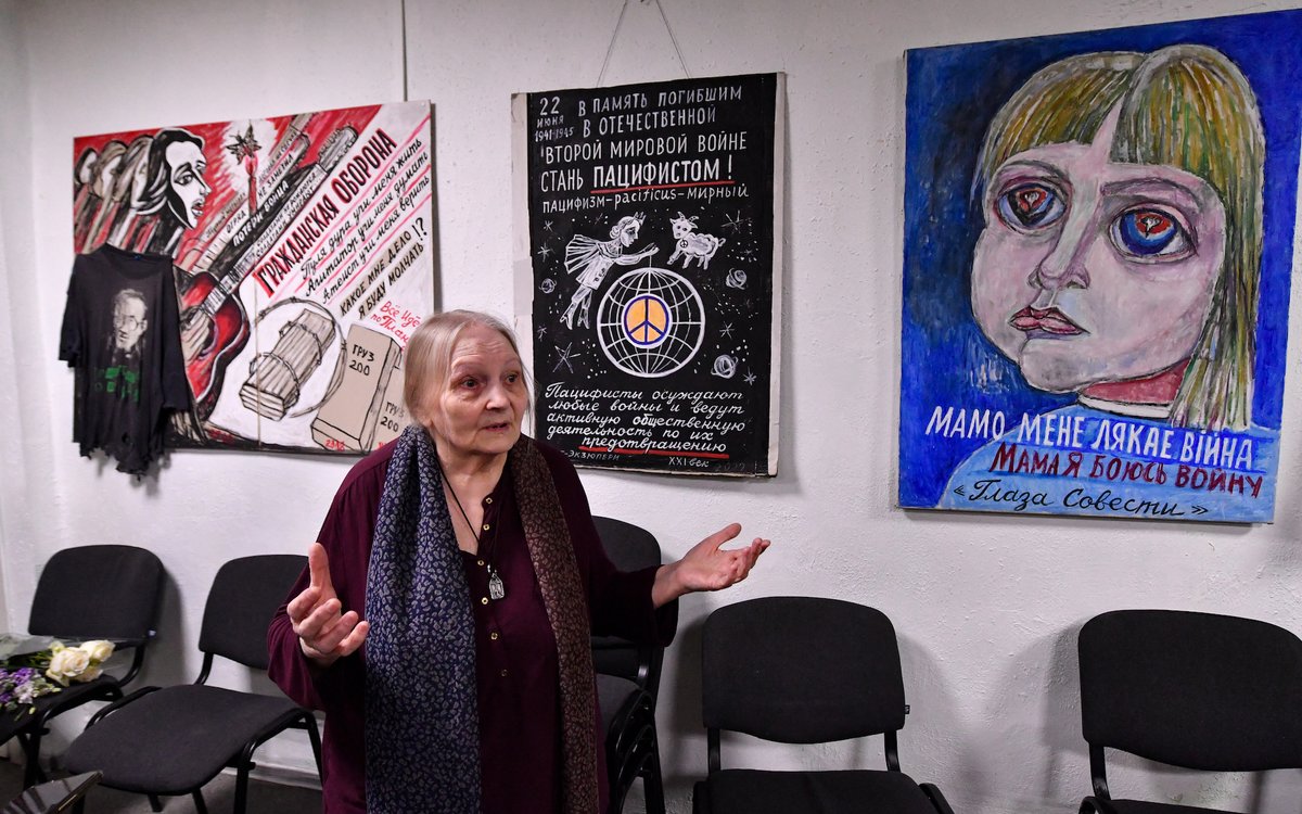 “Rosja to nie Putin”. Antywojenna wystawa w Petersburgu zamknięta po ...