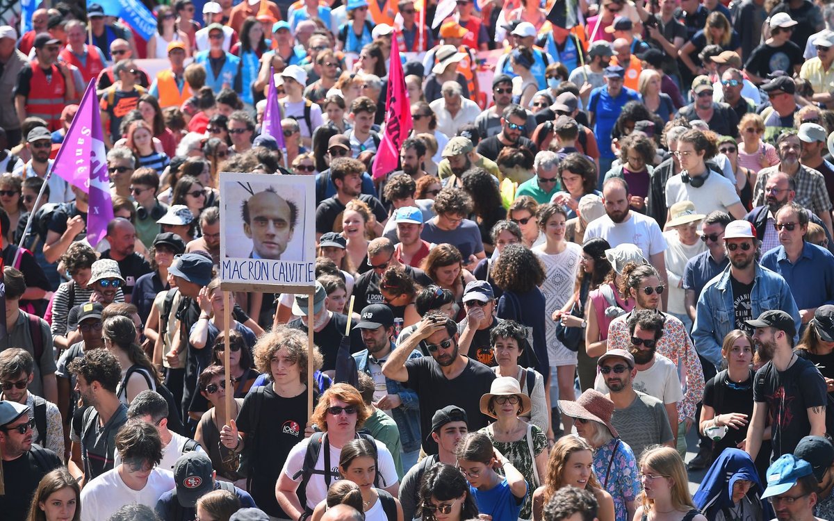 600 tys. Francuzów protestuje przeciwko podniesieniu wieku emerytalnego ...