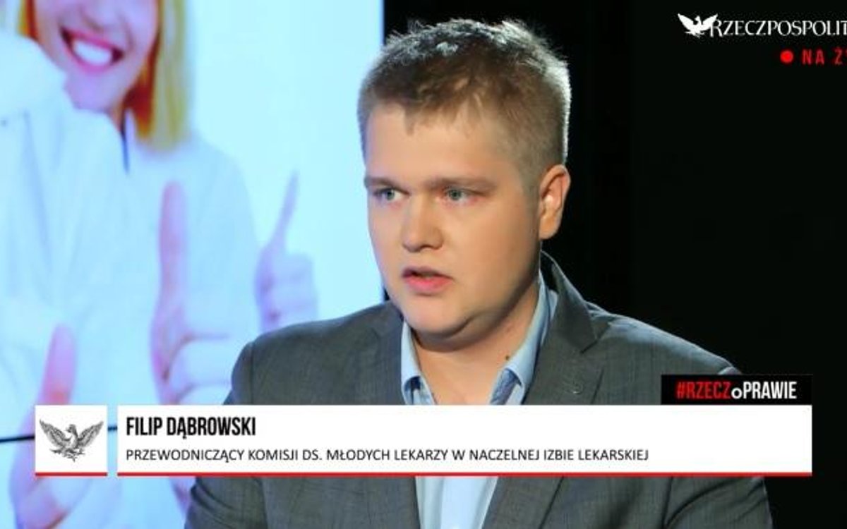 #RZECZoPRAWIE - Filip Dąbrowski: Lekarze rezydenci żądają podwyżek i ...