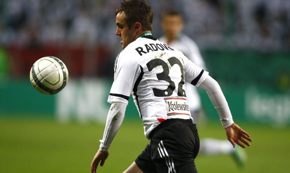 Miroslav Radović w Legii do końca kariery - rp.pl