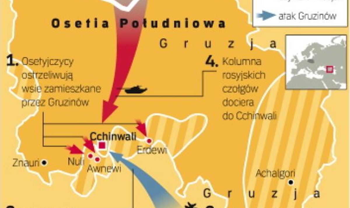 Rosja – Gruzja: to już wojna? - rp.pl
