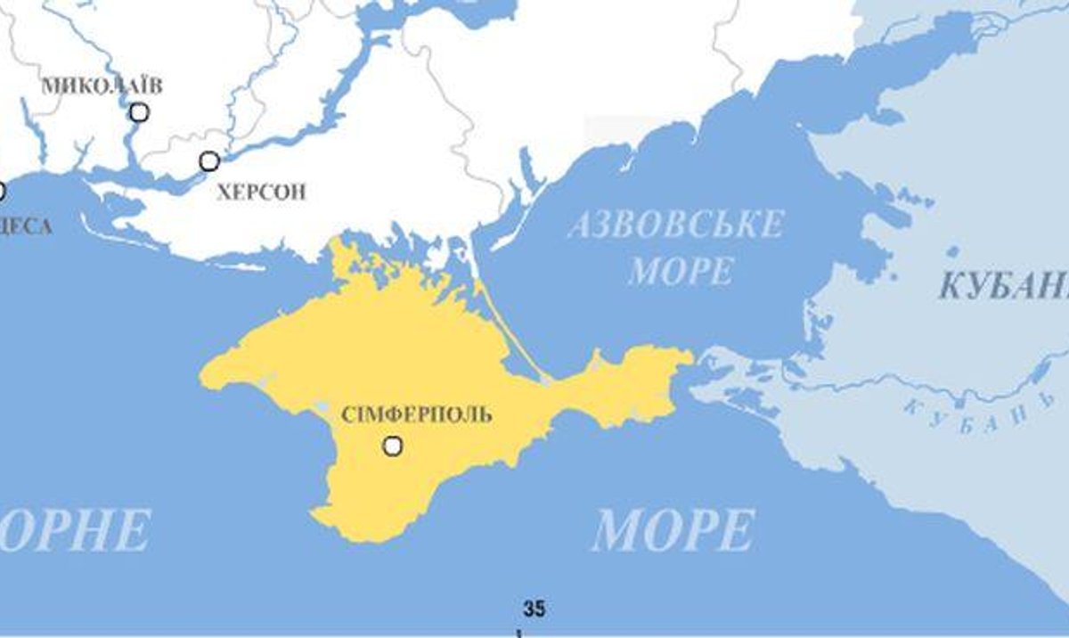 National Geographic zmienia mapy świata. Krym w Rosji - rp.pl