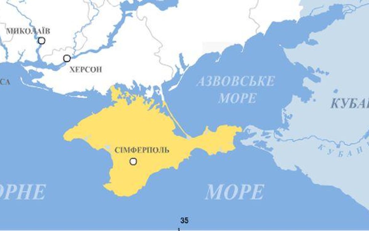 National Geographic zmienia mapy świata. Krym w Rosji - rp.pl