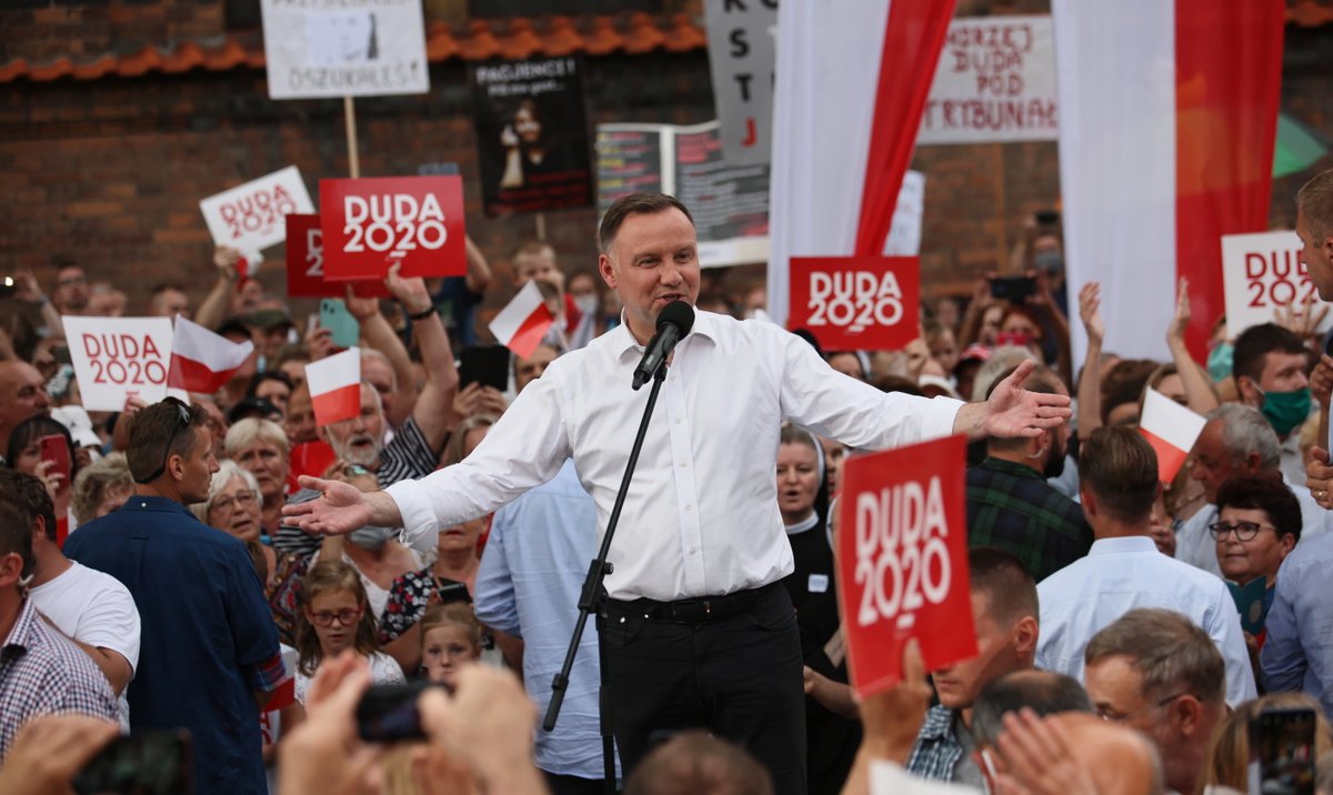 Sąd Najwyższy wydał wyrok ws. znieważenia prezydenta Andrzeja Dudy w Nowej Soli. Wiktoria K ...