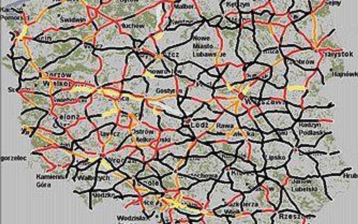 EuroRAP: Mapa bezpieczeństwa polskich dróg - rp.pl