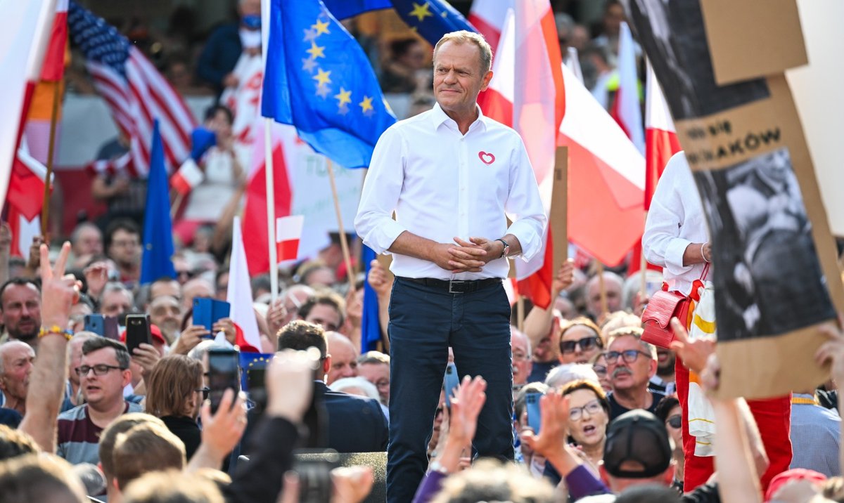 Wiec Platformy Obywatelskiej w Poznaniu. Co powiedział Donald Tusk? - rp.pl