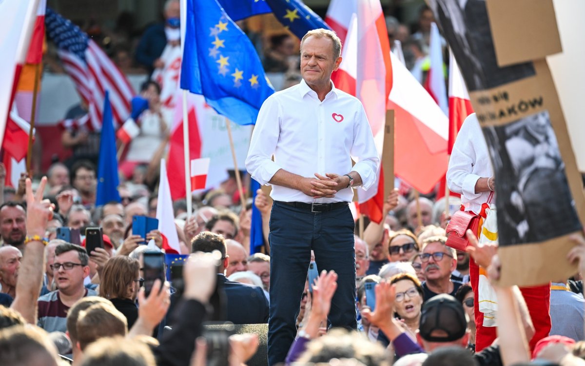 Wiec Platformy Obywatelskiej w Poznaniu. Co powiedział Donald Tusk? - rp.pl