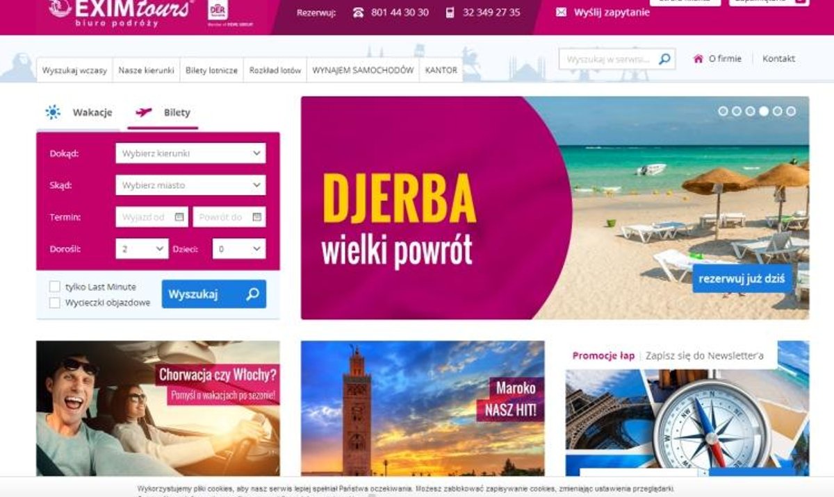 Exim Tours z nowym ratingiem - rp.pl